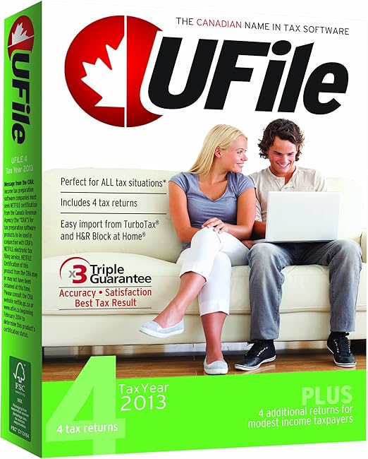 Ufile Tax Year 2013 - 4 returns: Amazon.ca: Software