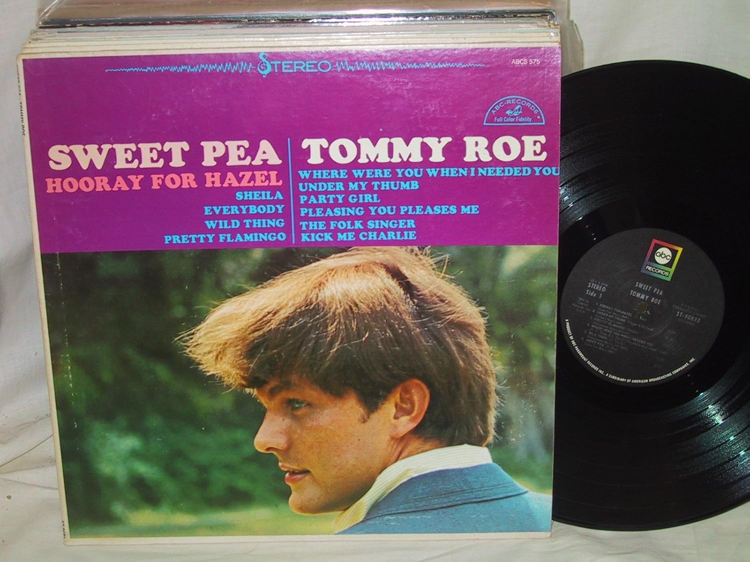 Tommy Roe - Sweet Pea + Hooray For Hazel [LP record] - Amazon.com Music