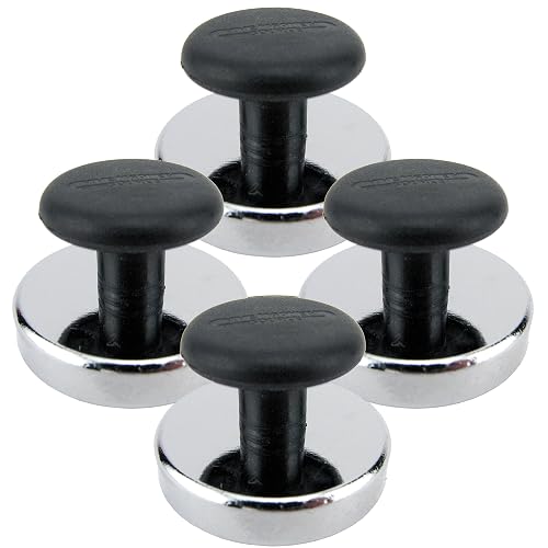 Master Magnetics Ceramic Round Base Magnet with Knob Pack - Heavy-Duty ...