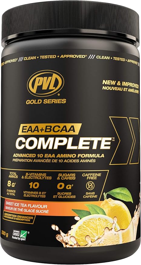PVL Amino Complete+ – Use During, Post or Pre-Workout – EAA/BCAA Amino ...