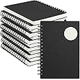 Amazon.com : Geyoga 12 Pack A5 Graph Paper Spiral Notebooks Bulk 8.3"x5 ...