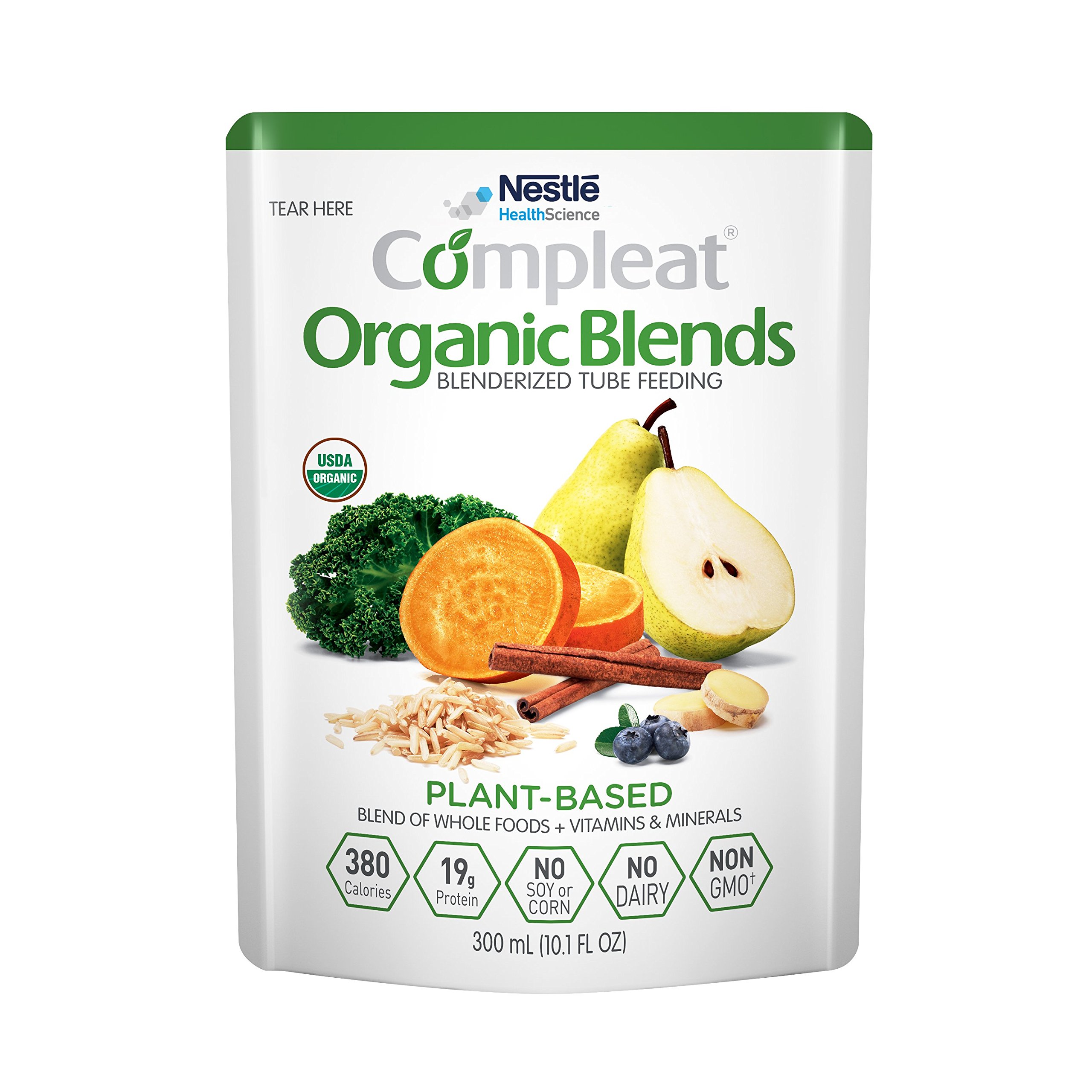 Amazon.com: Compleat Organic Blends Chicken-Garden, 10.1 fl oz Pouch ...