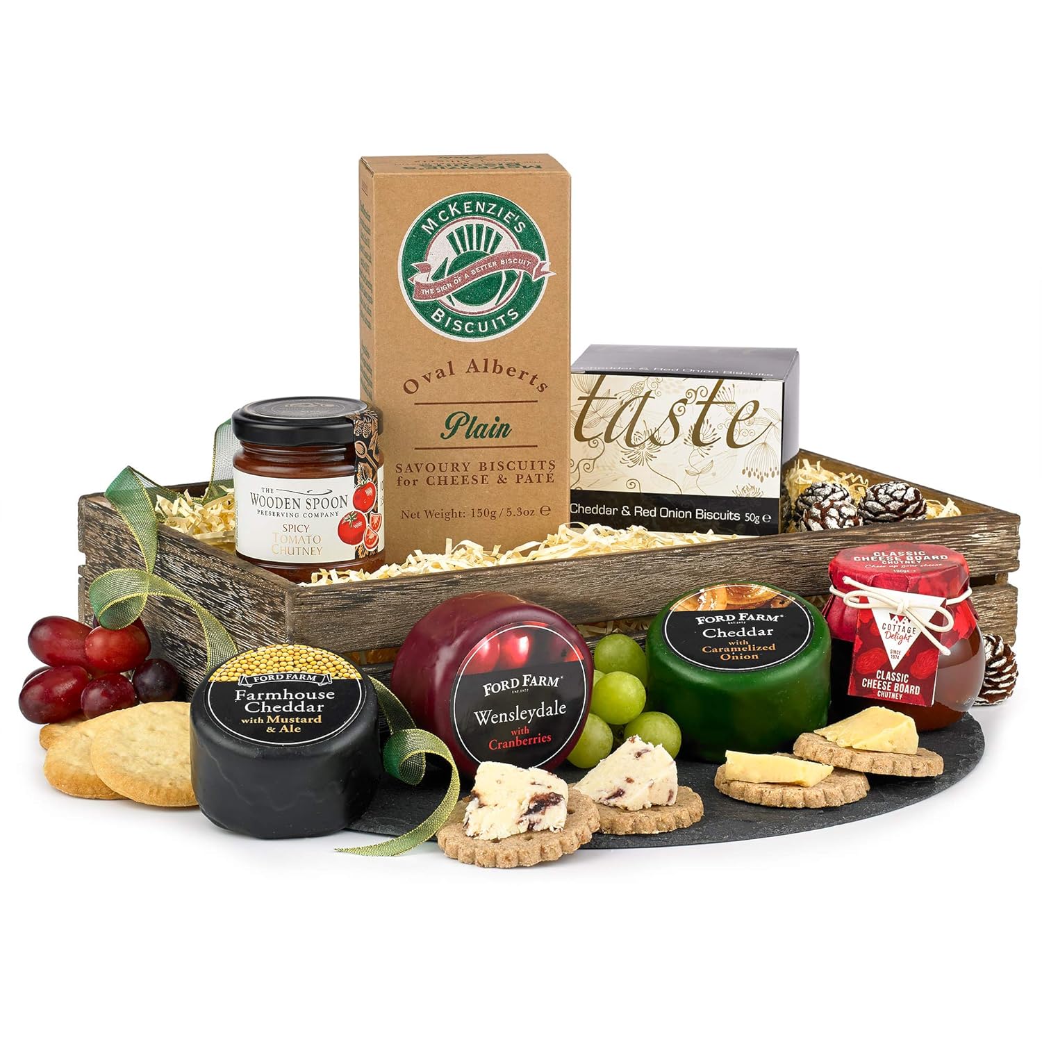 Fabulous Cheese Crate - Savoury Basket - a Luxurious Family Feast ...