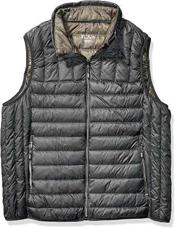 Tumi Men's Packable Puffer Vest at Amazon Men’s Clothing store