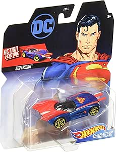 Amazon.com: Hot Wheels DC Comics Character Car DCU Superman: Toys & Games
