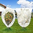 Amazon.com : 2 Packs 8 x 8ft Fruit Tree Netting Cover with Zipper and Drawstring, Garden Mesh ...