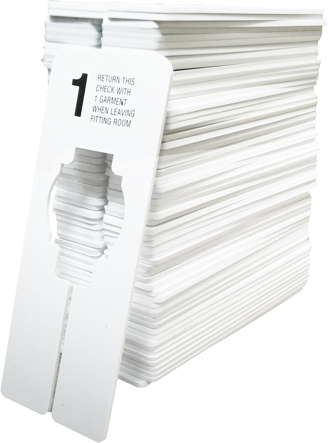 Fitting Room Number Tags, Numbers 1 - 6: Amazon.co.uk: Kitchen & Home