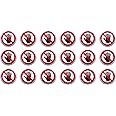 Amazon.com: StickerTalk Do Not Touch Vinyl Stickers, 1 sheet of 18 ...