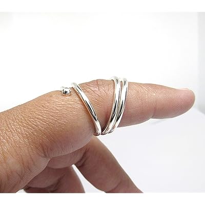 Buy Swan Splint Ring Adjustable for PIP or DIP Joint • Swan Neck Splint ...