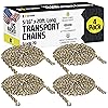 DC Cargo Tie Down Transport Chains - Heavy Duty Tow Chain with 5/16 ...