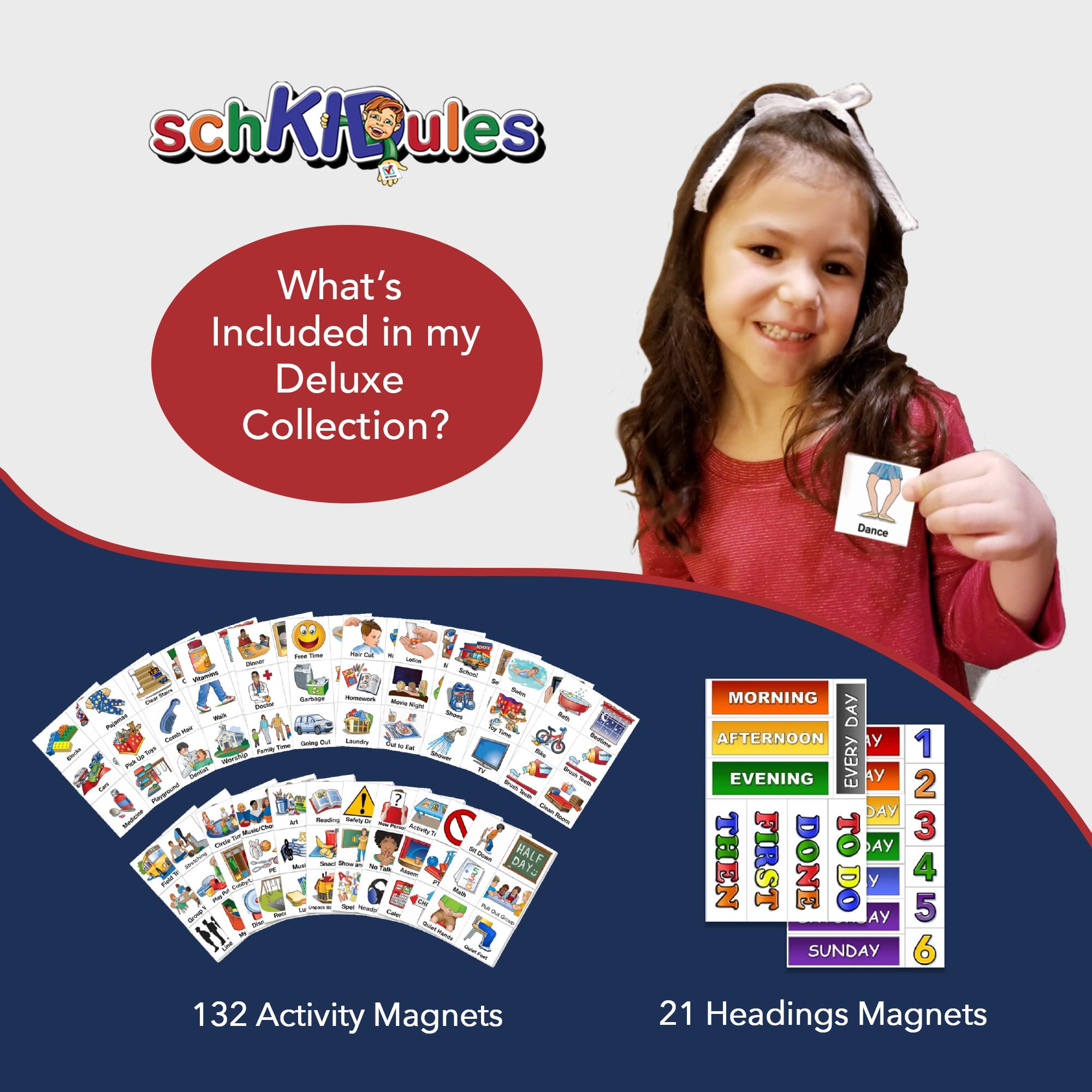 Mua 153 pc Daily Visual Schedule Magnets for Kids-Create Healthy ...
