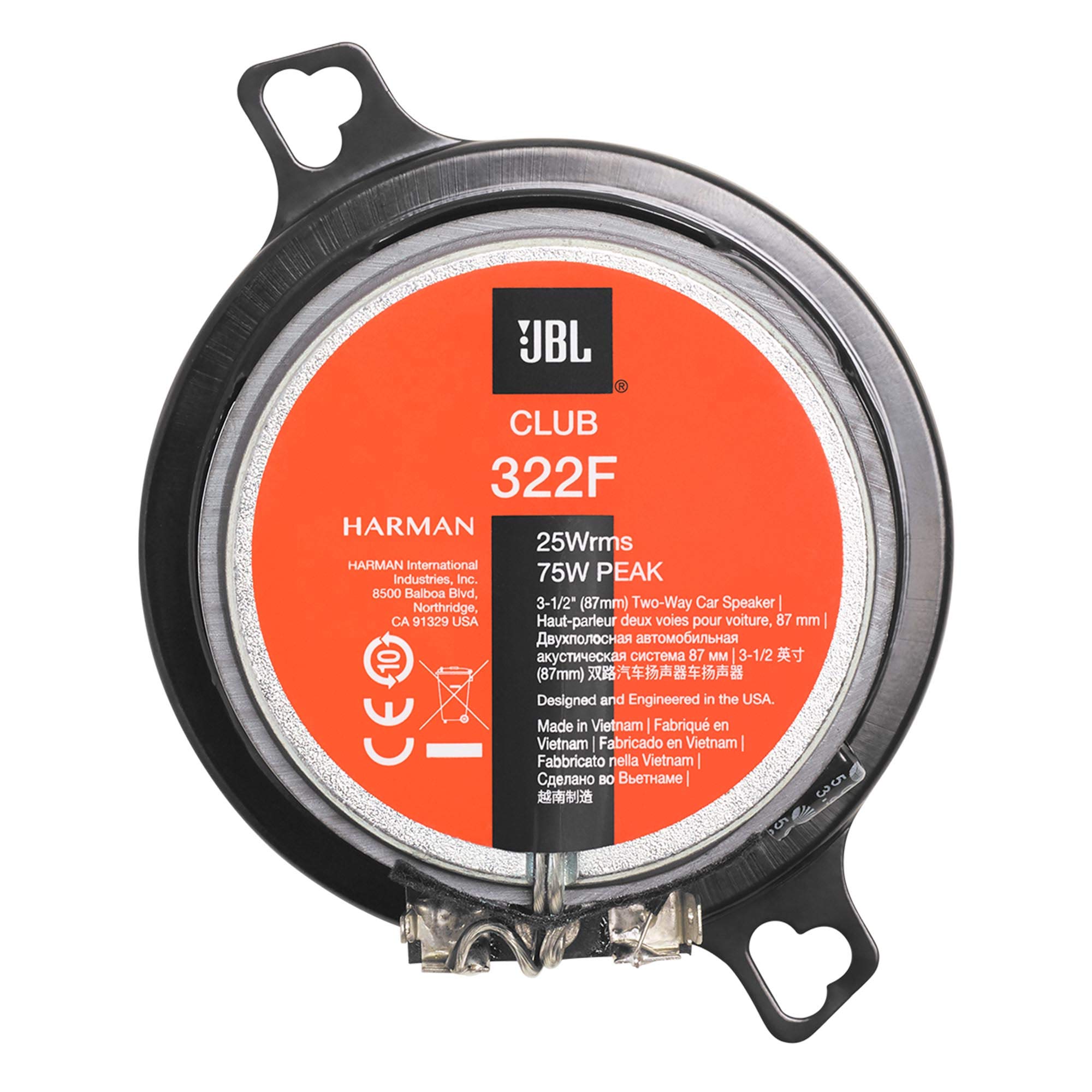 Mua Club 322F - 3.5", Two-way Component Speaker System (No Grill) trên Amazon Mỹ chính hãng 2024 ...