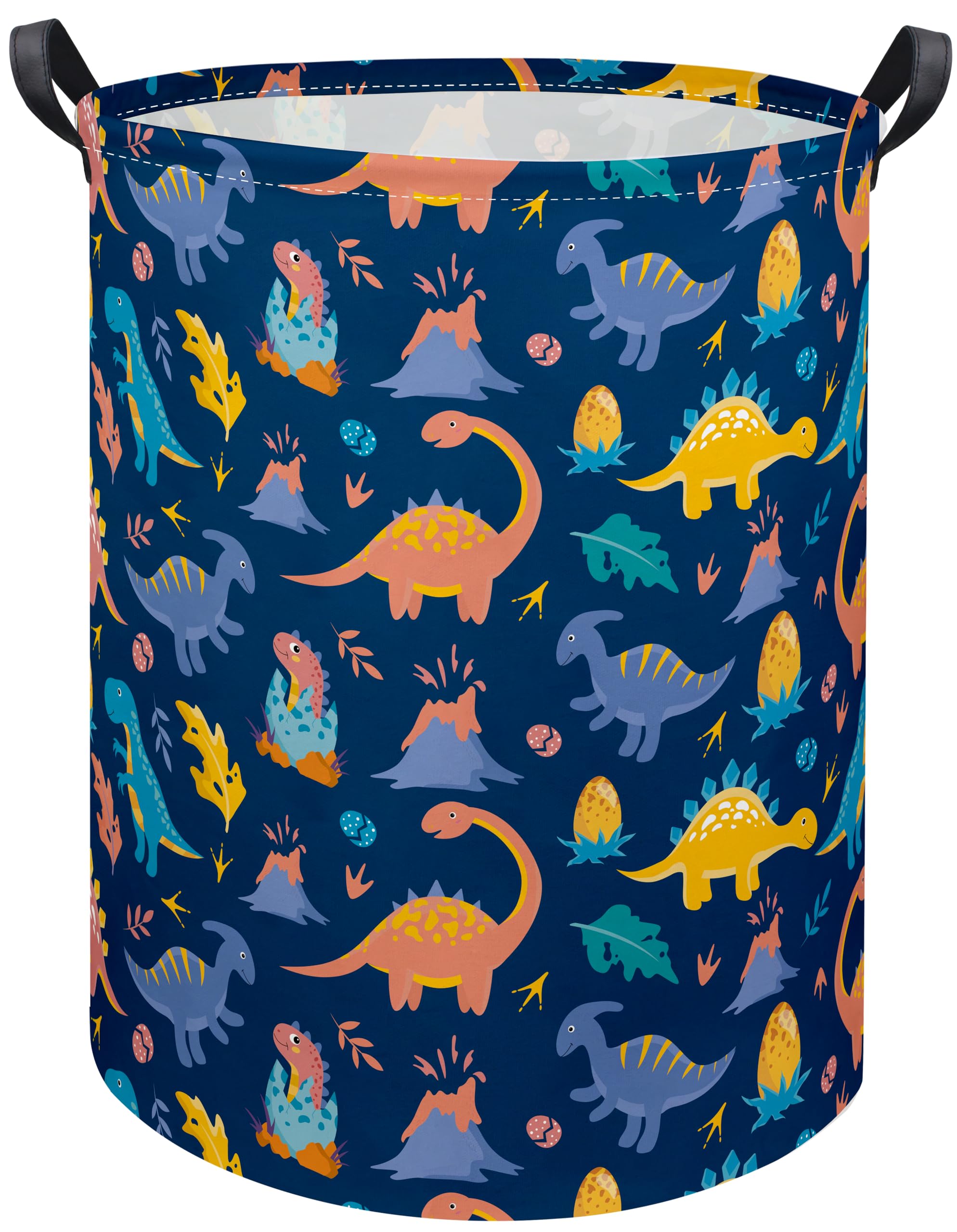 HIYAGON Dinosaur Kids Laundry hamper Baby Hamper for Nursery Boy and ...
