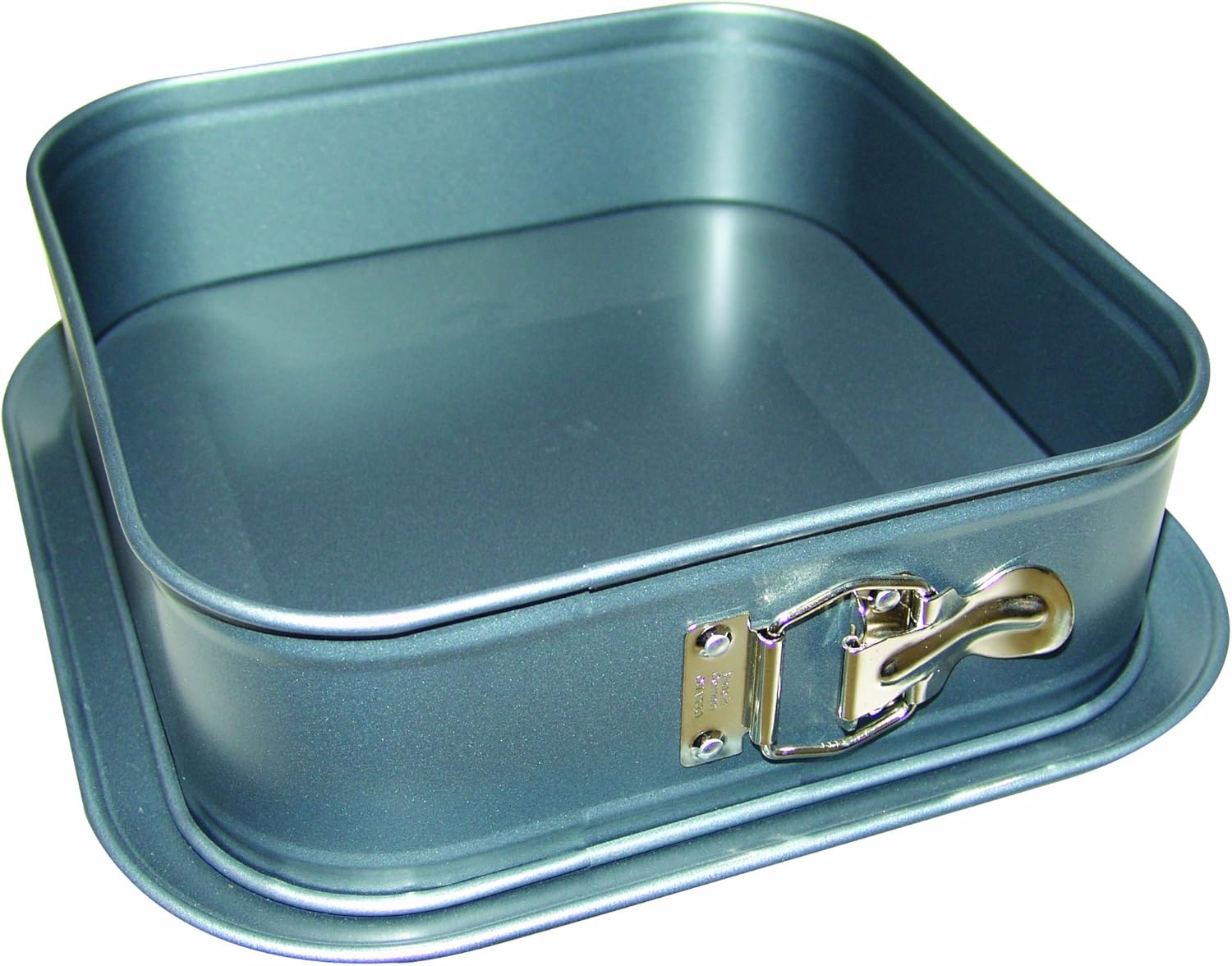 Amazon.com: Kaiser Bakeware Homebake 9" Square Non-Stick Springform Pan ...