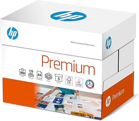 HP Papers Premium FSC A4 90 gsm 500sh/PK 5pk/BX: Amazon.co.uk: Office Products