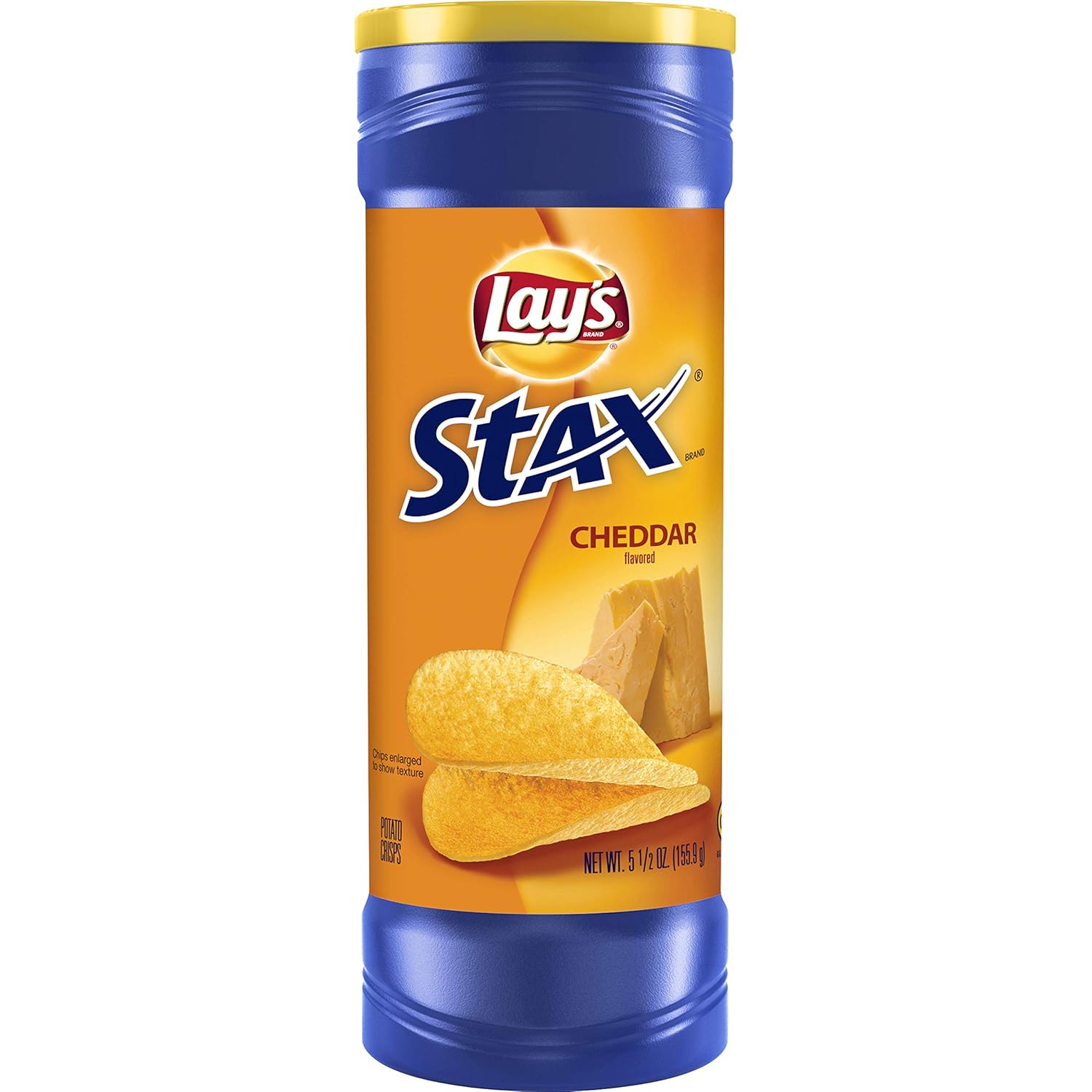 Lay's STAX Cheddar Flavoured 155.9g: Amazon.in: Grocery & Gourmet Foods