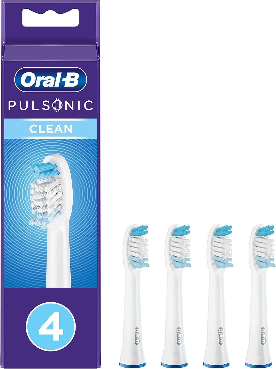 Braun Oral-B Pulsonic Clean Toothbrush Heads for Sonic Toothbrushes ...