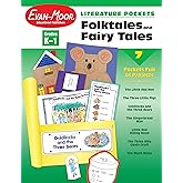 Evan-Moor Literature Pockets, Folk Tales and Fairy Tales, Grades 2-3 ...
