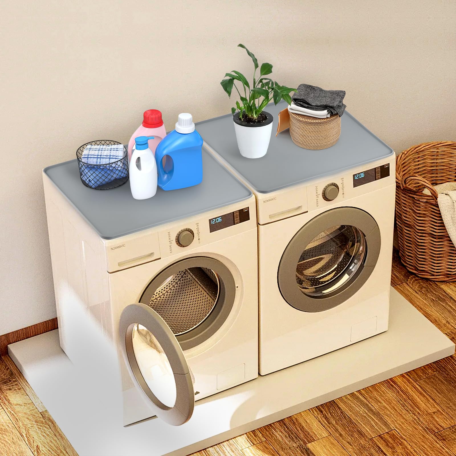 Washer and Dryer Covers for the Top, Dryer Top Protector Mat ...