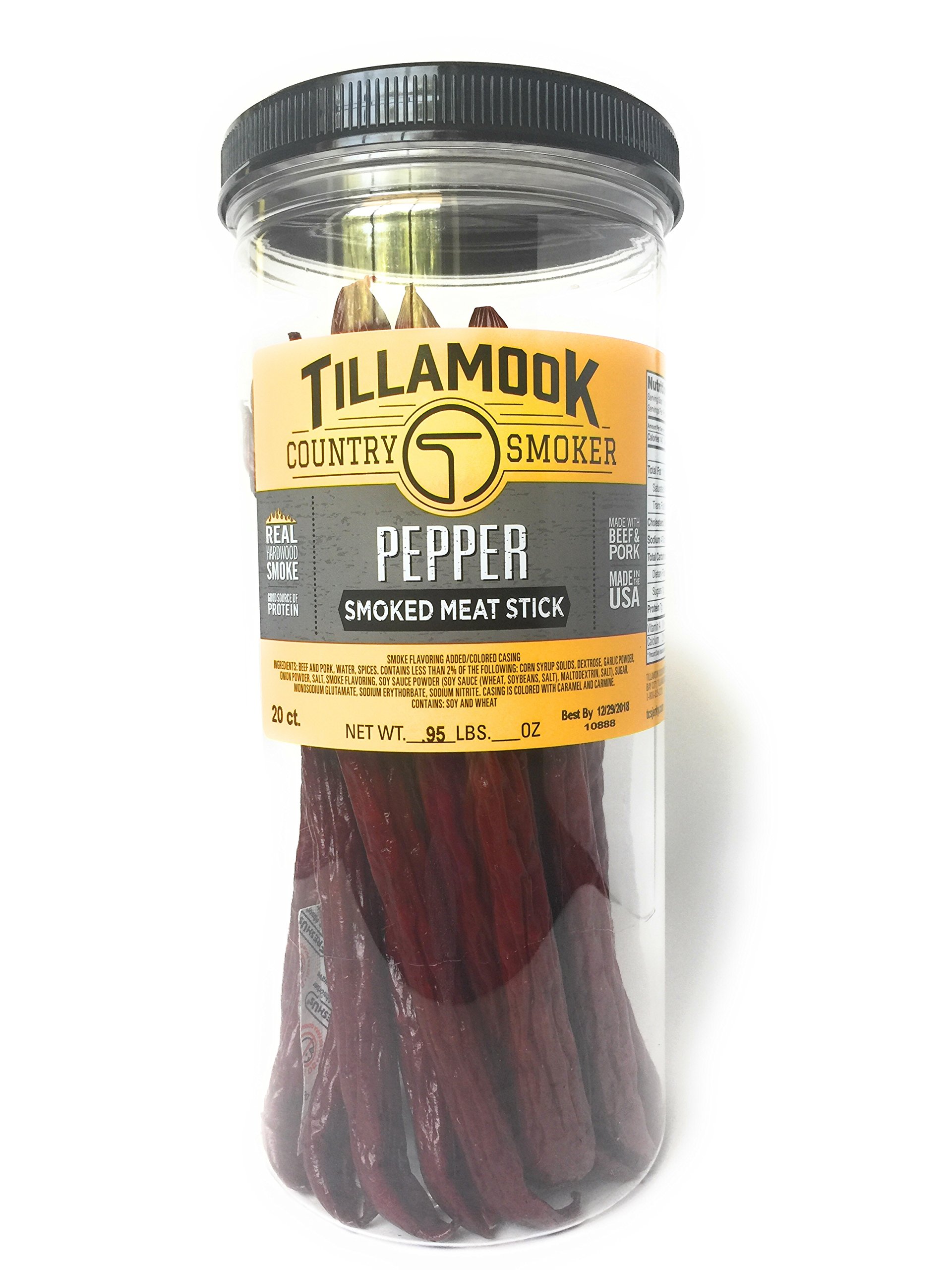 Amazon.com: Tillamook Country Smoker 20 Count Teriyaki Stick, 1 Pound