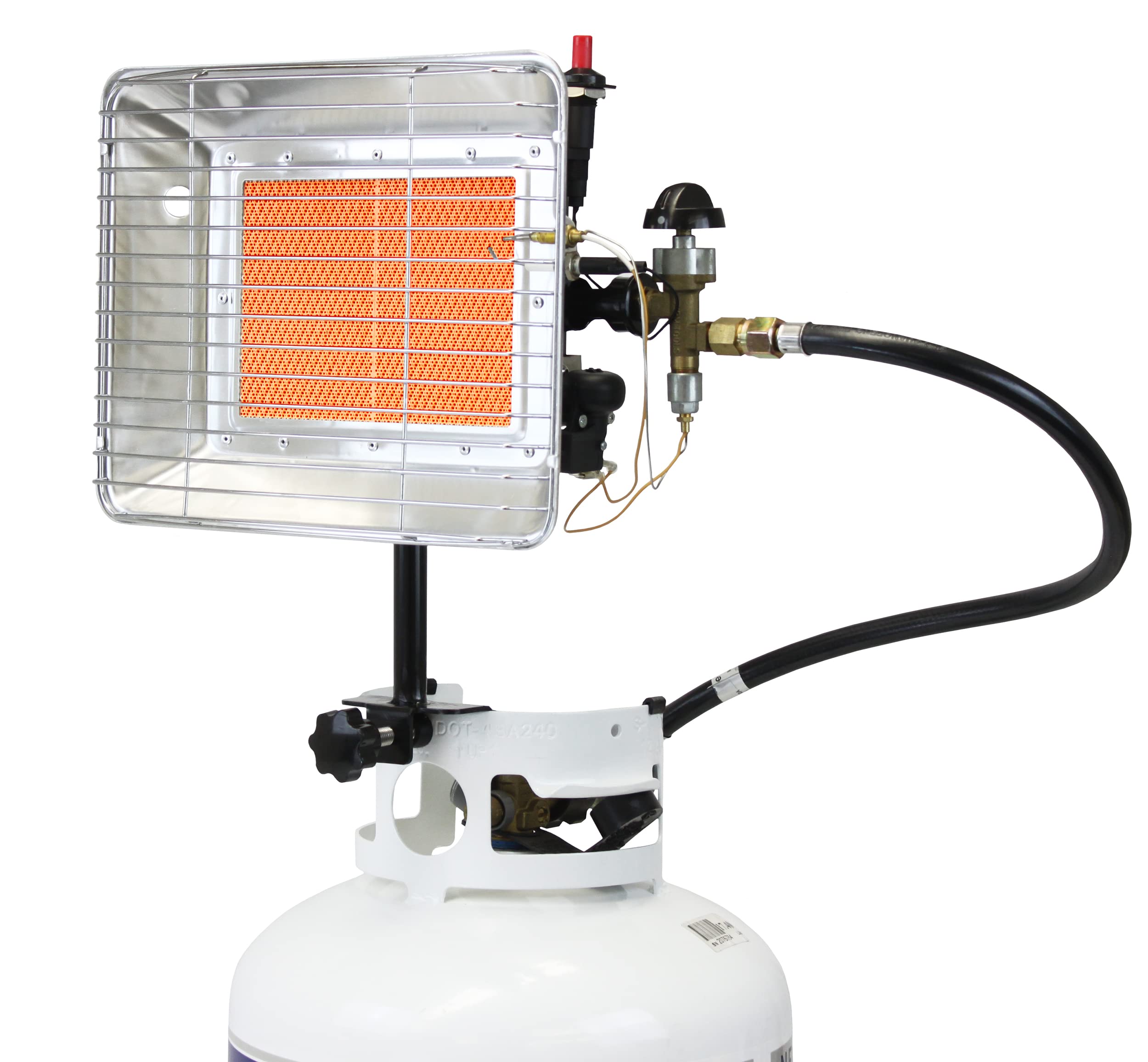 Flame King GS4200EP 13,000 BTU Propane Tank Top Heater, Great for ...