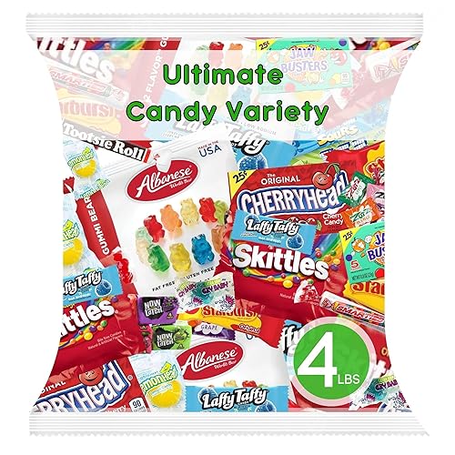 Ultimate Assorted 4 Lb. Classic Candy Variety Pack, Bulk Mega Candy Mix ...