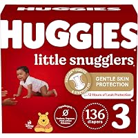 Huggies Snug & Dry Disposable Baby Diapers, Size 3, 168 Count : Amazon ...