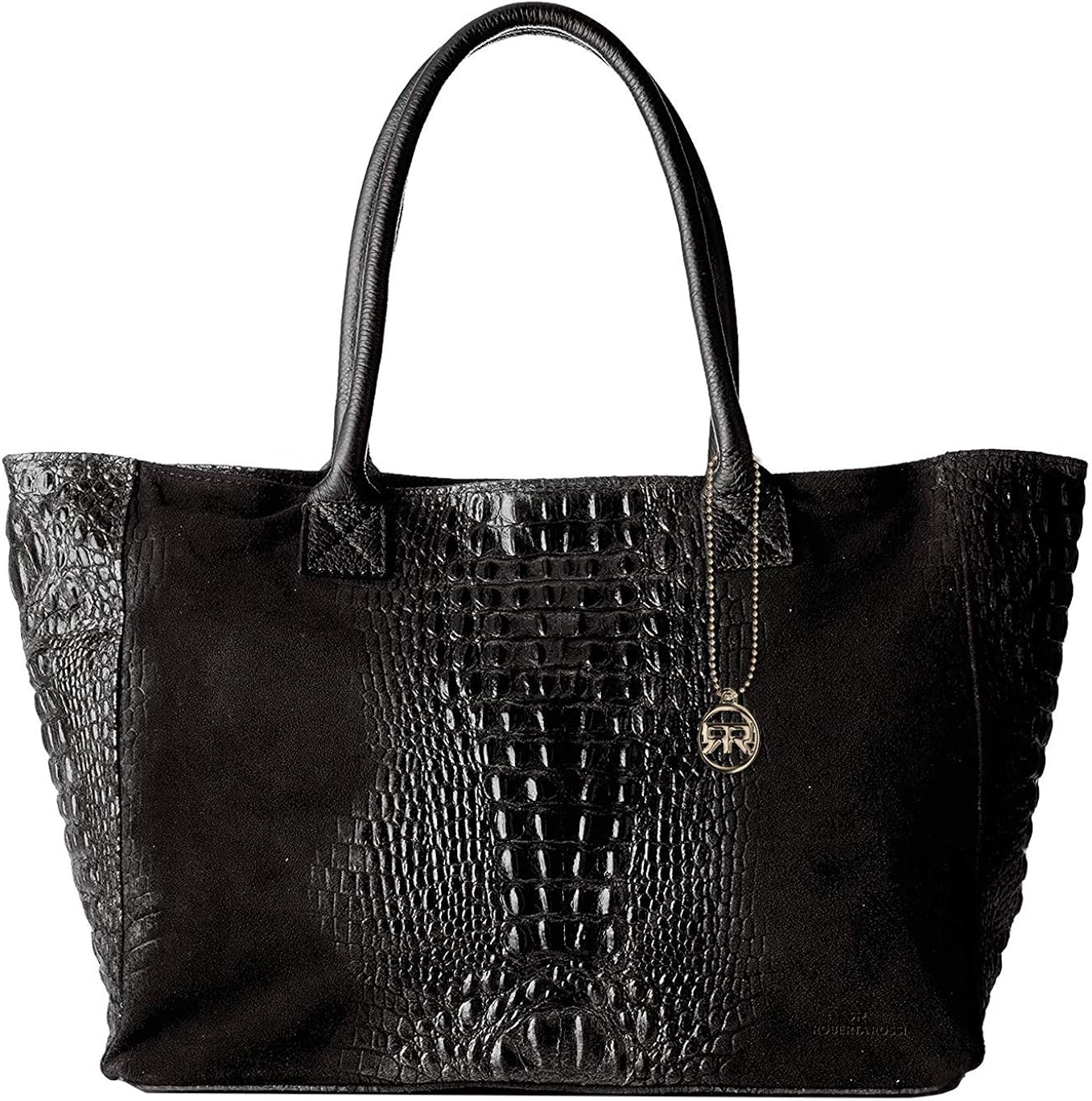 Roberta Rossi large shopping bag woman fashion shopper tote Genuine ...