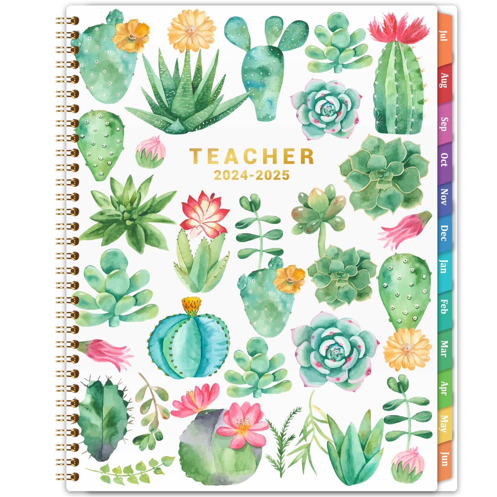 Mua 2024-2025 Teacher Planner - Teacher Lesson Planner 2024-2025, July ...