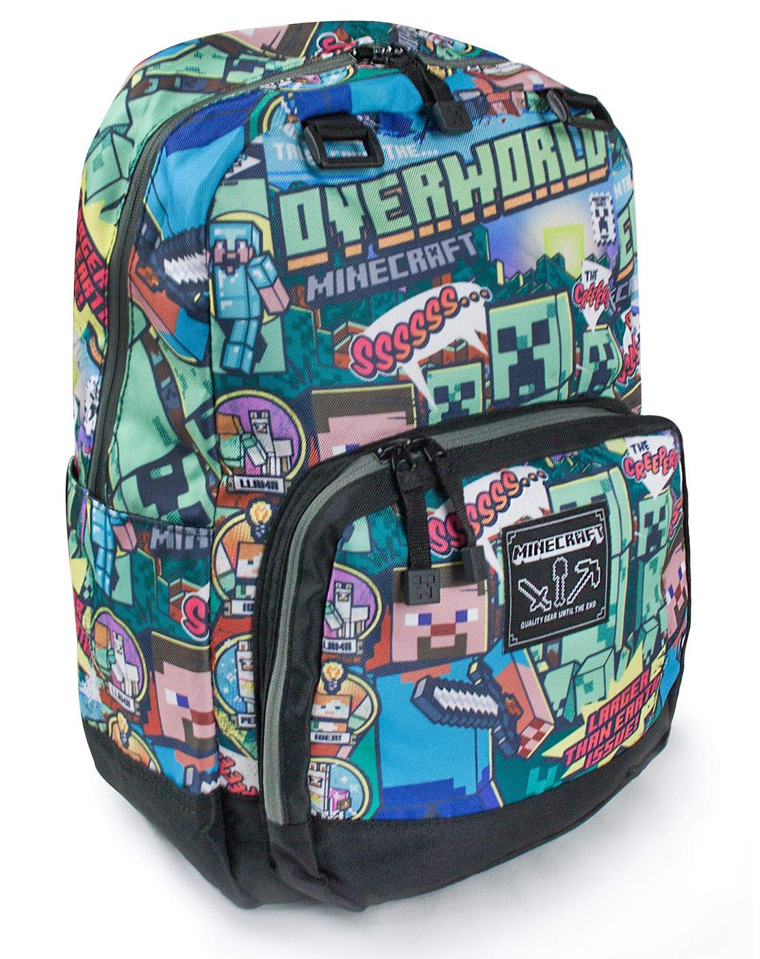 Minecraft Steve Overworld Backpack: Amazon.co.uk: Luggage