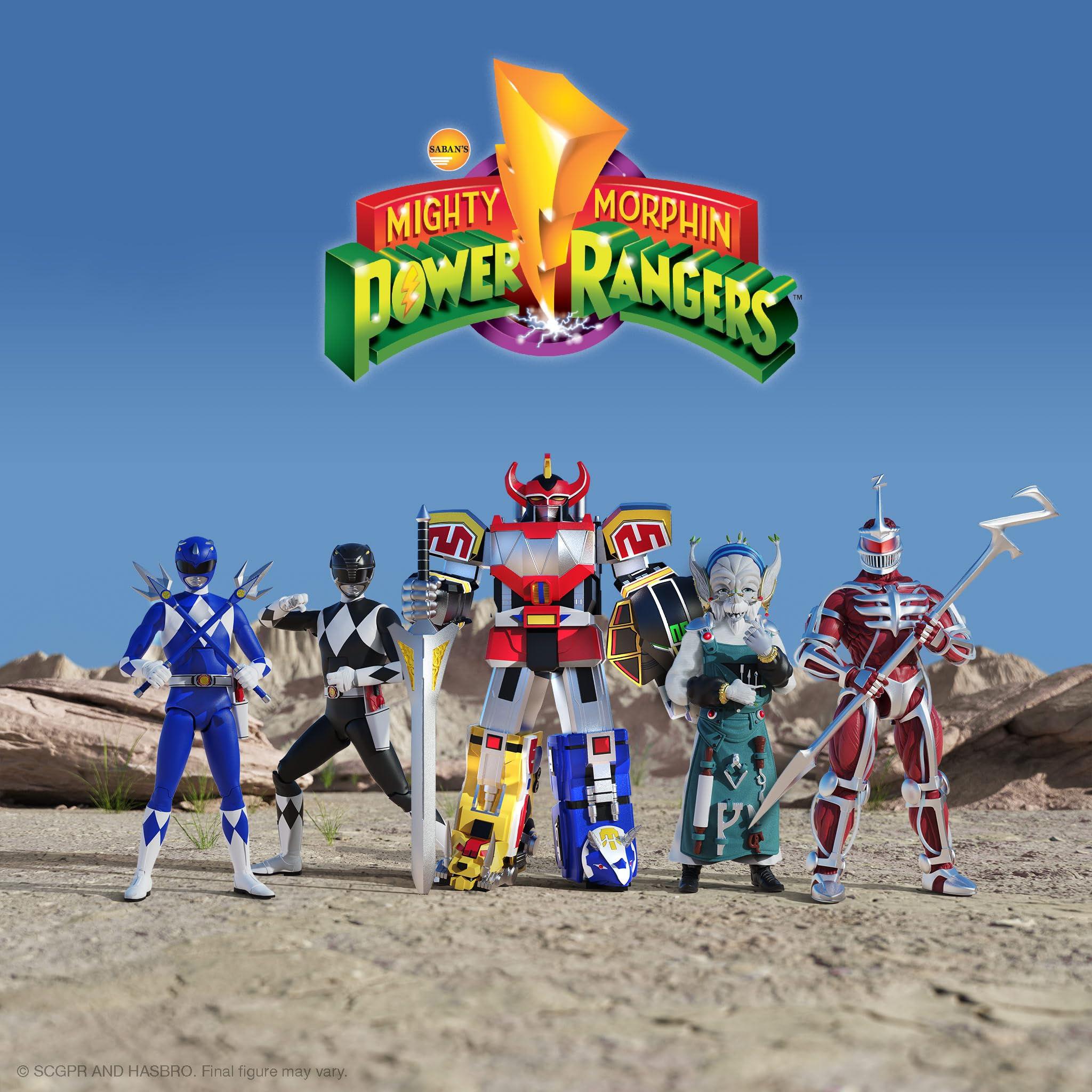 Mua Super7 ULTIMATES! Mighty Morphin Power Rangers Dino Megazord - 8 ...