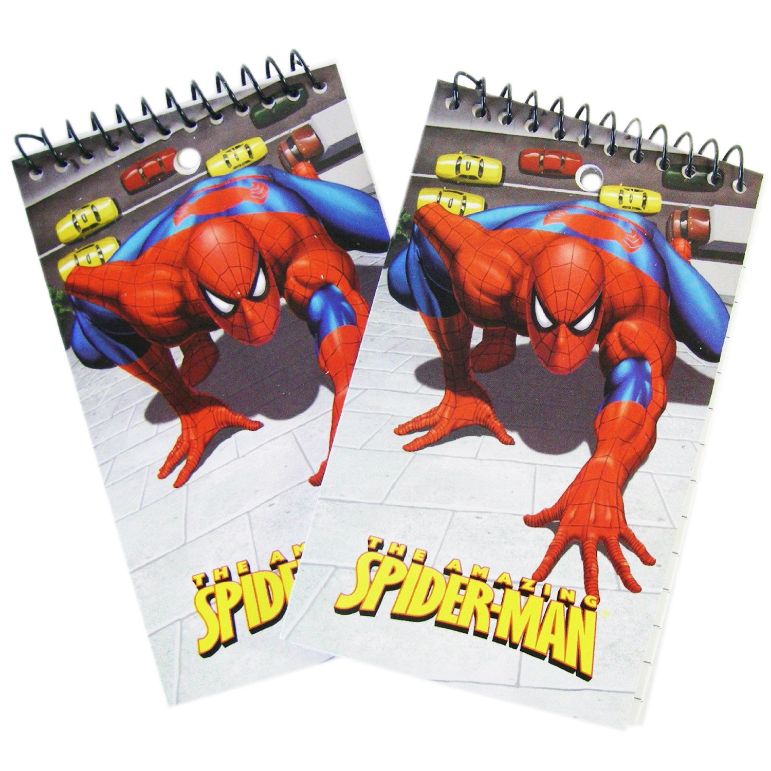 Spiderman Notepad 2pk Wall Crawl The Amazing Spiderman Memo Pad Set ...