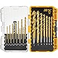 DEWALT Titanium Nitride Coated Drill Bit Set, Pilot Point, 21-Piece ...