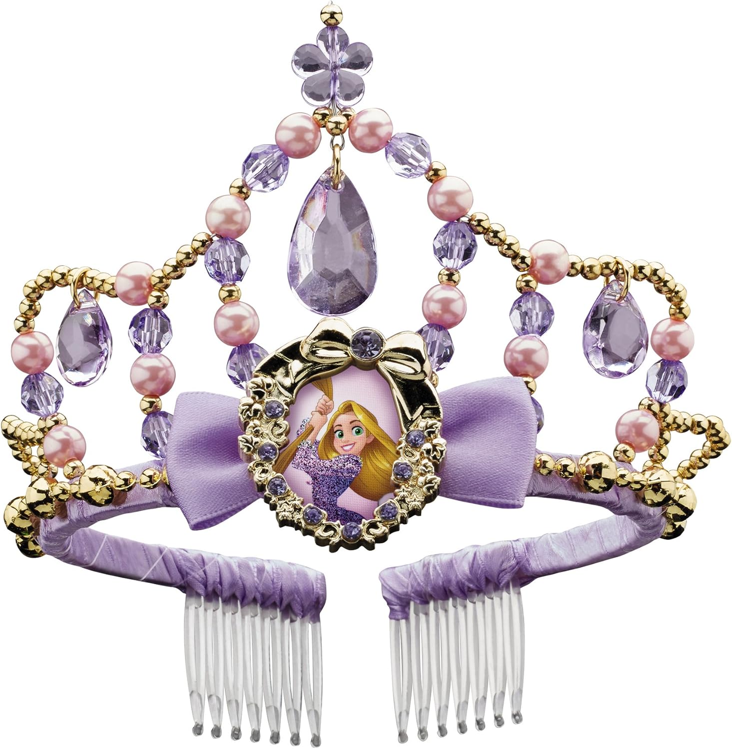 Amazon.com: Rapunzel Classic Disney Princess Tangled Tiara, One Size ...