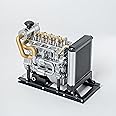 Amazon.com: TECHING Mini Diesel Engine Model kit That Runs OHV 4 ...