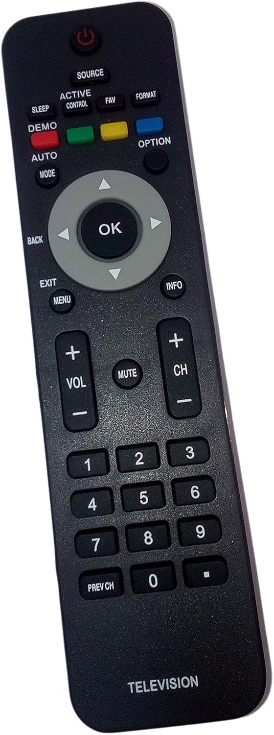 Amazon.com: Replaced Remote Control Compatible for Philips 19PFL3403DF7 ...