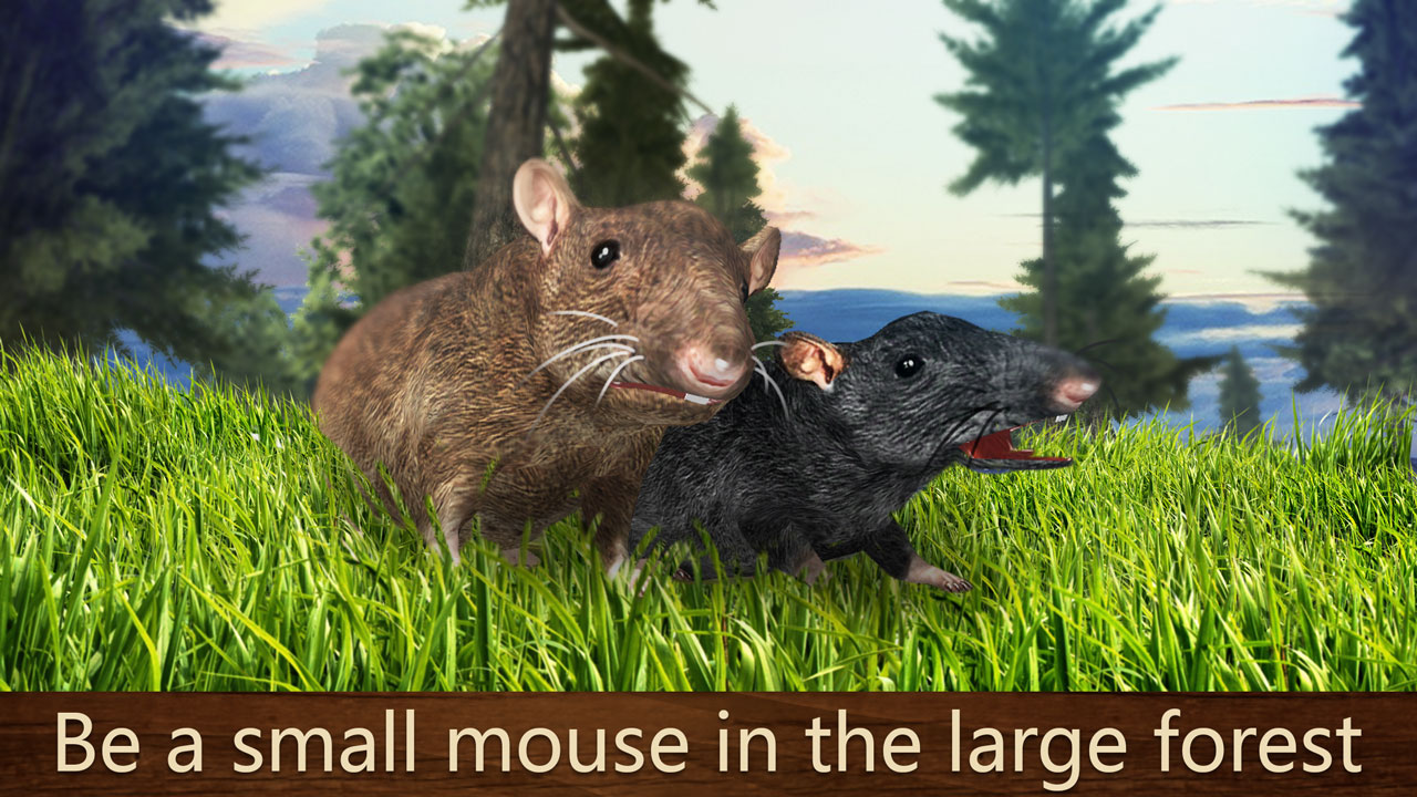 Forest Mouse Simulator Raise a Family of Little Cubs: Small Wild Mice ...