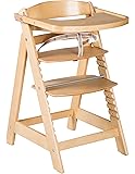 Hauck Alpha Hochstuhl, Holz, Kinderhochstuhl ab 6 Monaten, mitwachsend ...