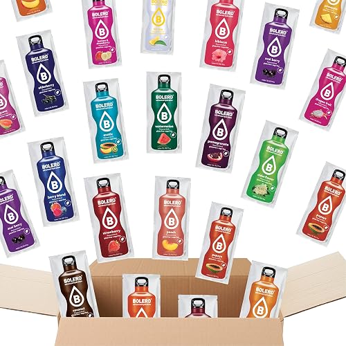 BOLERO Sugar Free Drink Mix Packets - Pick Your Fruit Flavors ...