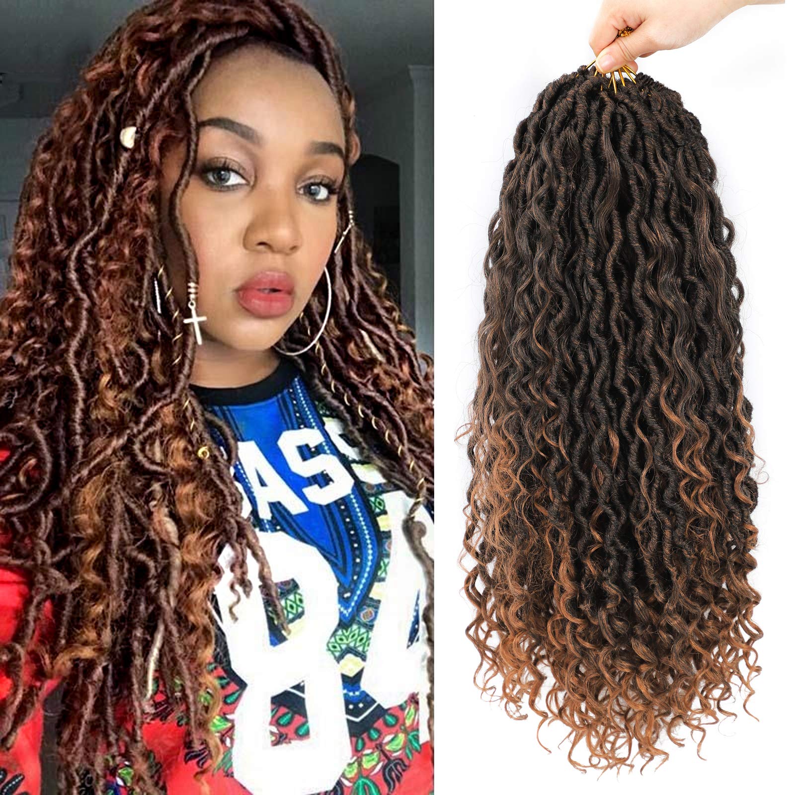 Buy Lihui Goddess Locs Crochet Hair For Black Women, New Faux Locks ...
