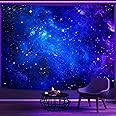 Amazon.com: Faxdong Galaxy Universe Space Tapestry, Blacklight Starry ...
