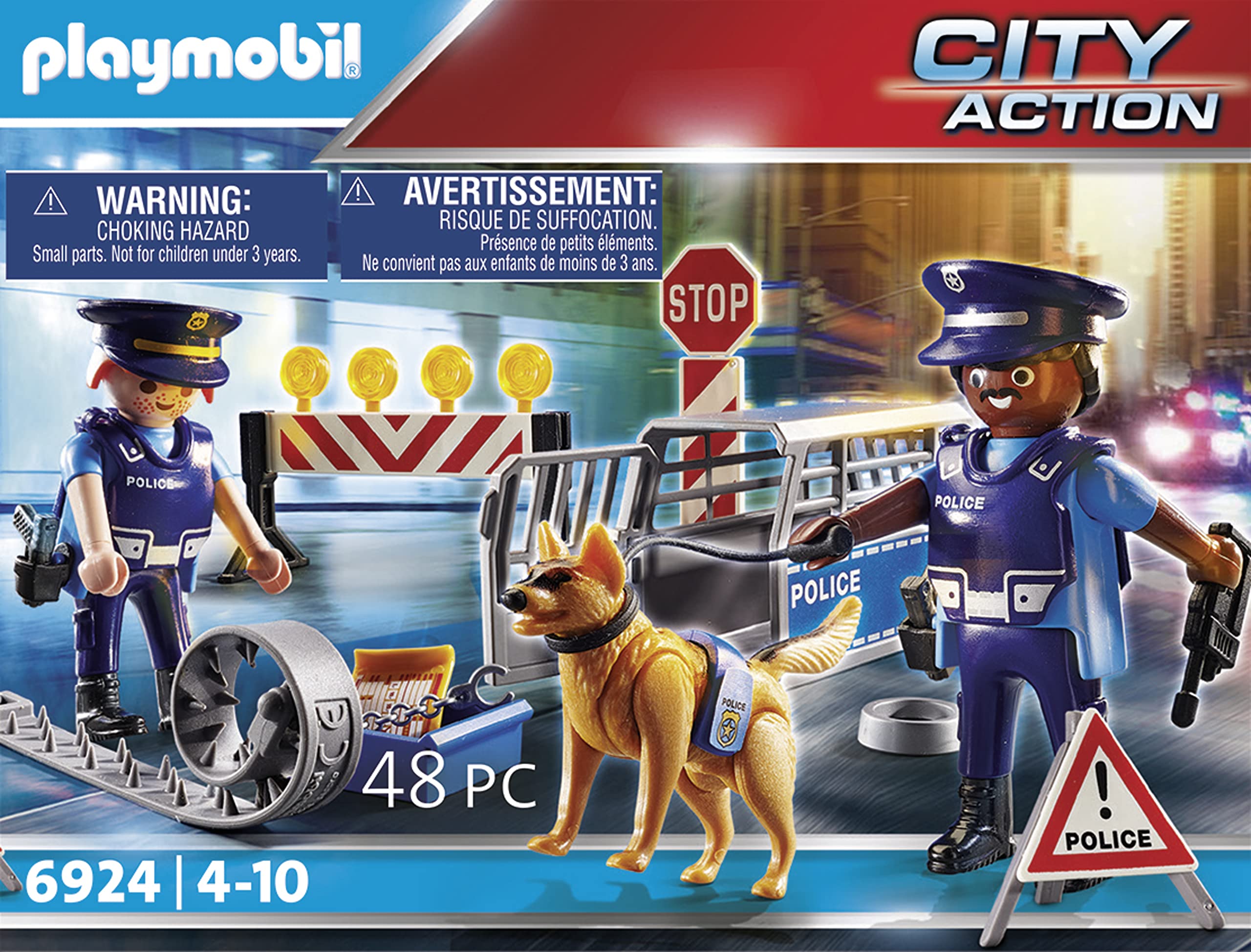 Mua Playmobil Police Roadblock trên Amazon Mỹ chính hãng 2025 | Fado