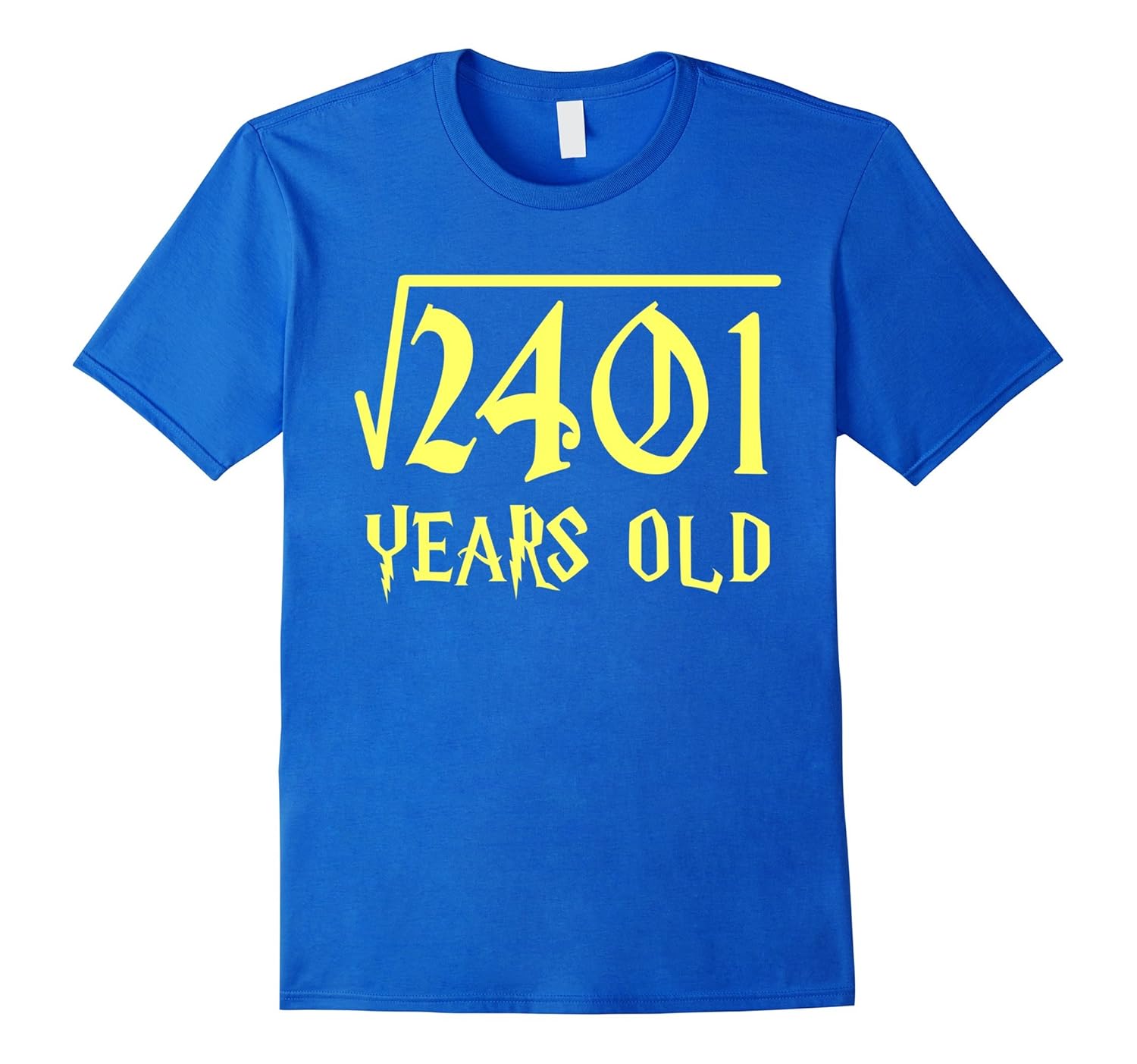 Square Root of 2401 49 Years Old 49th Birthday T-Shirt-CL – Colamaga