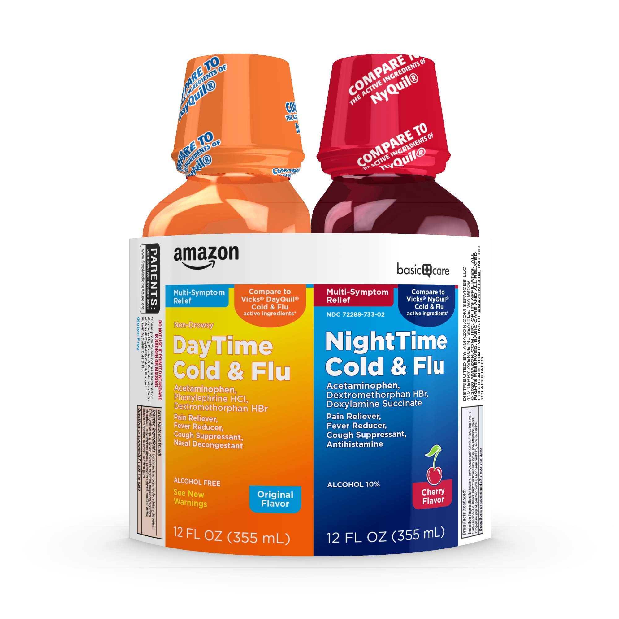 Mua Amazon Basic Care Daytime and Nighttime Cold and Flu Relief Syrup ...