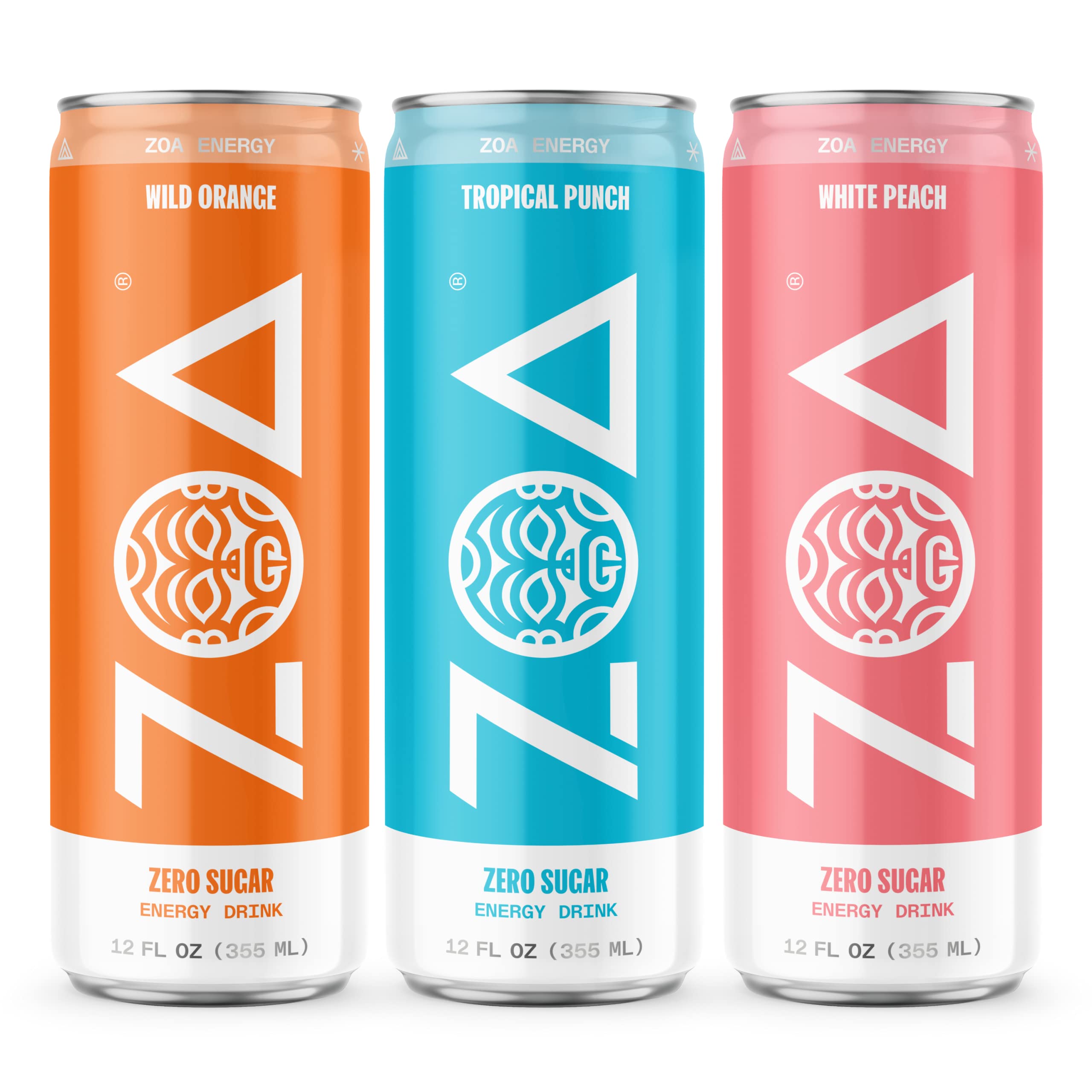Mua ZOA Zero Sugar Energy Drinks, Tropical Taste Pack - Sugar Free with ...