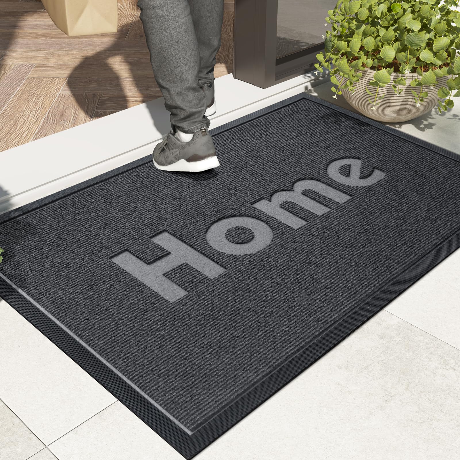 Color&Geometry Outdoor Mats for Home Entrance Heavy Duty, Front Door ...