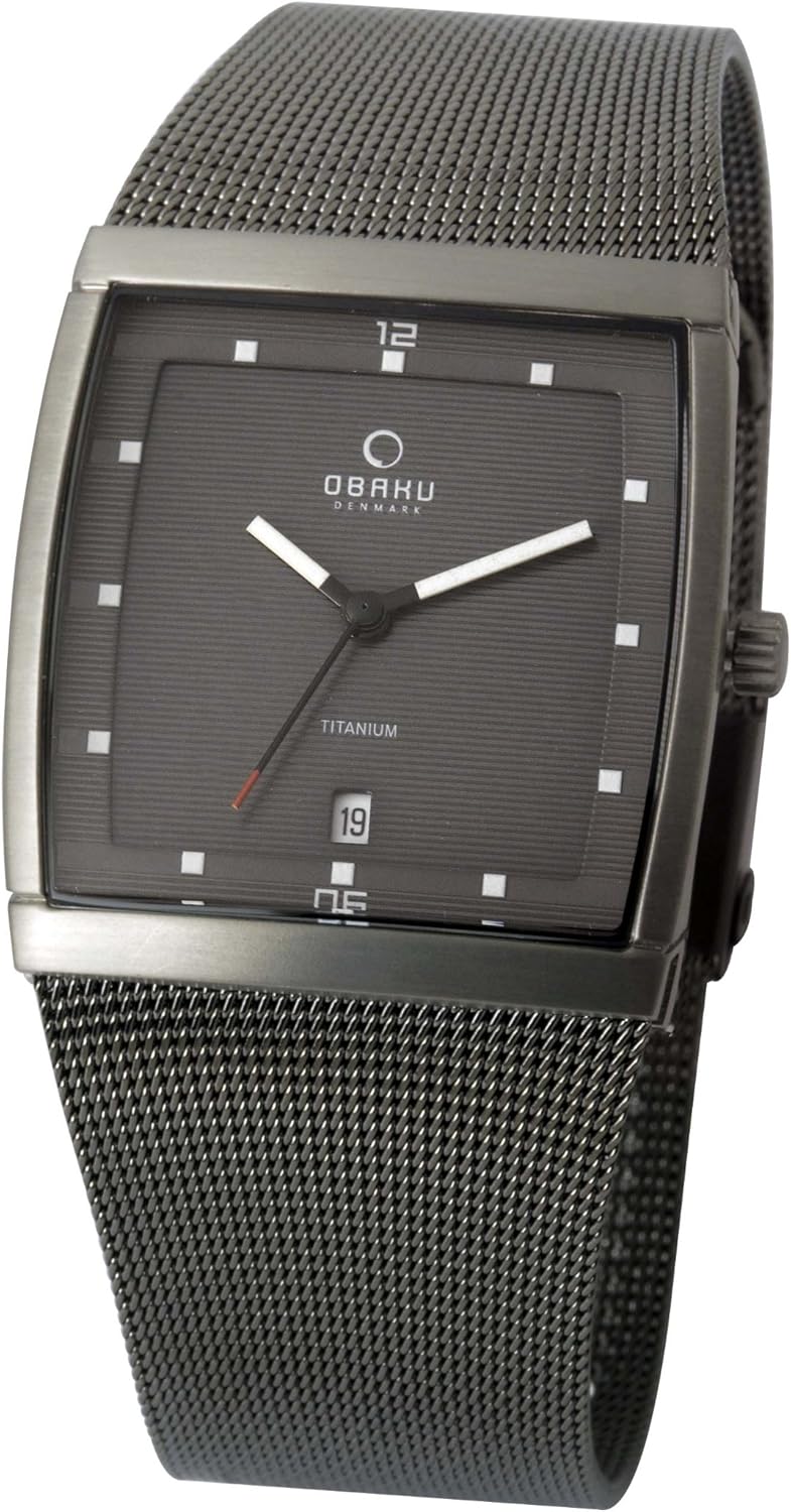 Buy Obaku Analog Grey Dial Men's Watch-V102GDTJMJ at Amazon.in