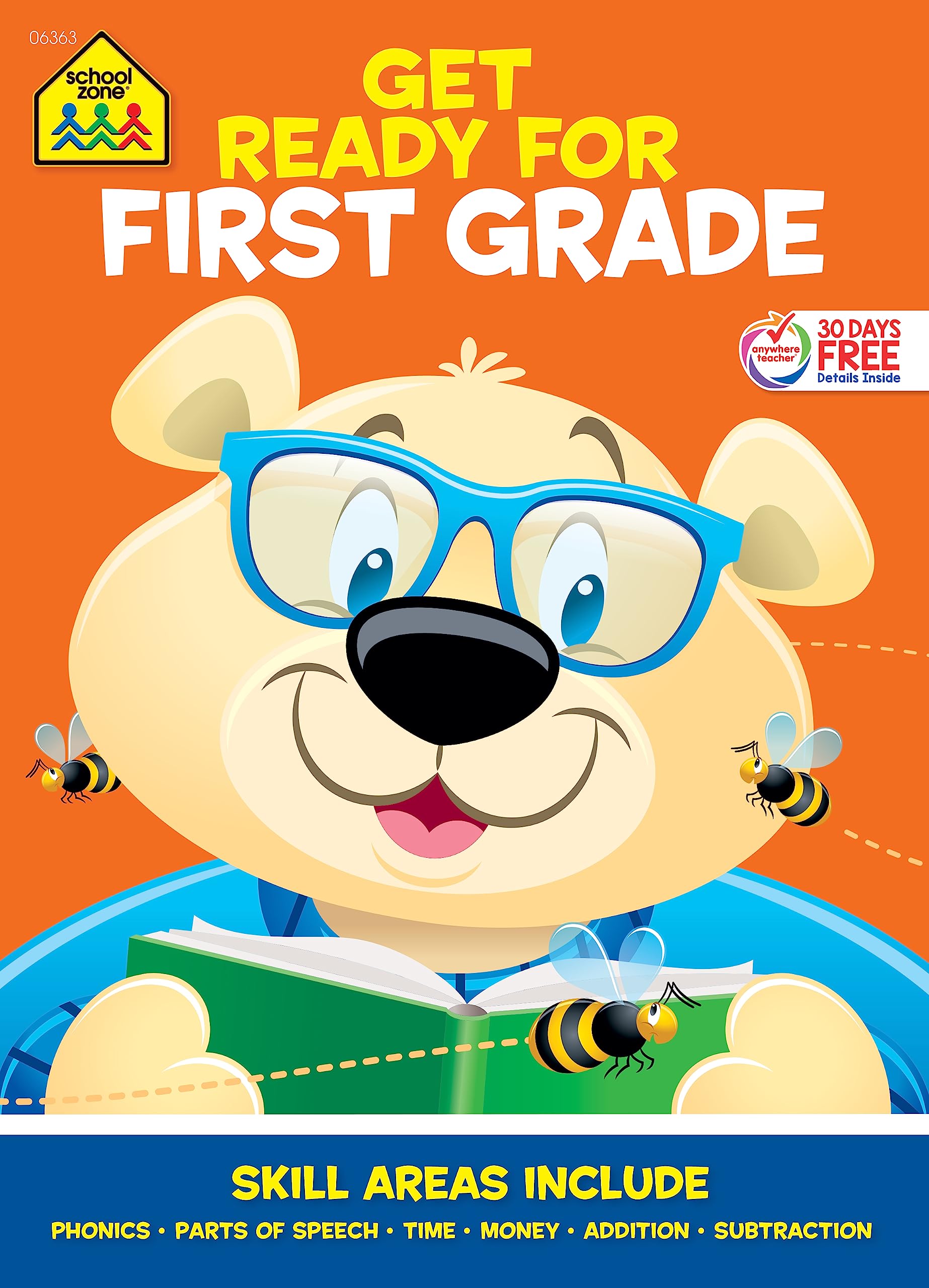 Mua School Zone Get Ready for First Grade Workbook: 256 Pages, 1st ...