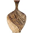 Amazon.com: Deco 79 64736 Ceramic/Capiz Shell Vase, 18" x 11" : Home ...