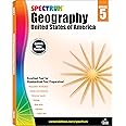 Spectrum Grade 5 United States of America Geography Workbook, American ...